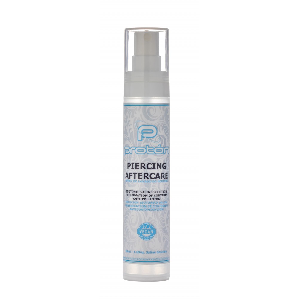 Proton Piercing Aftercare - Isotonic Saline Solution - Airless System ...